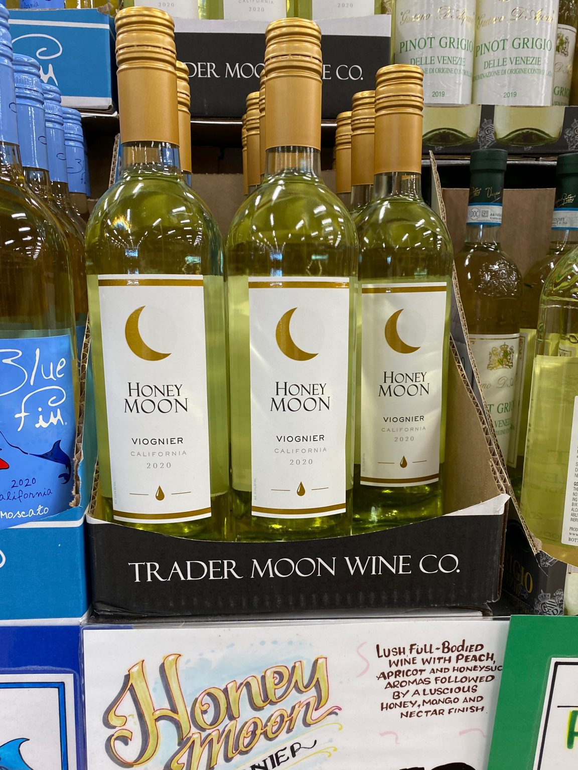 Trader Joe's Honey Moon Viognier By Trader Moon Co. | A Review | Brew ...